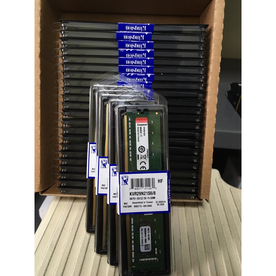 RAM Kingston KVR29N21S6/8 (PC 2933 8GB) ** ของใหม่ ** (16 Giga bits ...