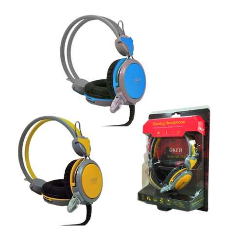 OKER หูฟังครอบหู Headset รุ่น SM-712 | Shopee Thailand