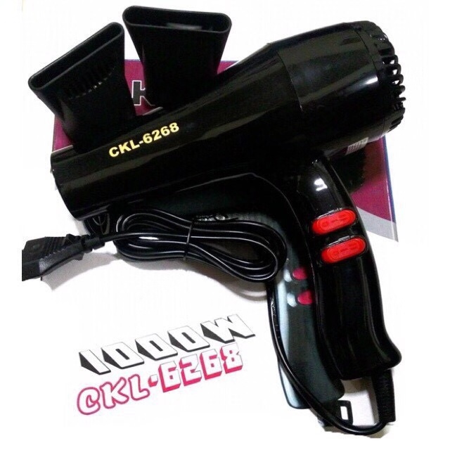 [ ของแท้ / พร้อมส่ง / ค่าส่งถูกมาก ] Hair Dryers CKL 6268 ไดร์เป่าผม 1200 W ปรับลมร้อนได้ 2 ...