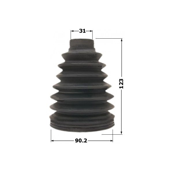 ยางหุ้มเพลาขับนอก TOYOTA HILUX SURF KDN185 RZN185 VZN185 LAND CRUISER ...