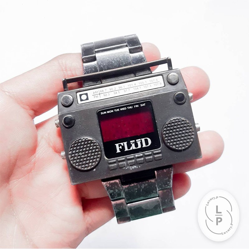 นาฬิกา FLUD Boombox watch หายากมาก ใช้งานปกติ (used) | Shopee Thailand