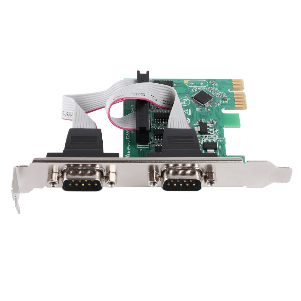 Card PCI Express X1 Serial 2Port/RS-232/RS232/DB9 | Shopee Thailand