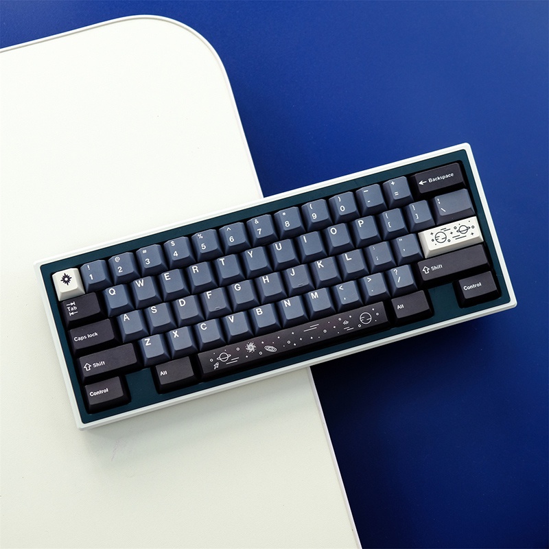 GMK Galaxy keycaps cherry profile Dye-Sublimation PBT keycap 129 keys ...