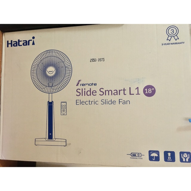 พัดลม Hatari รุ่น Slide Smart L1 18” | Shopee Thailand