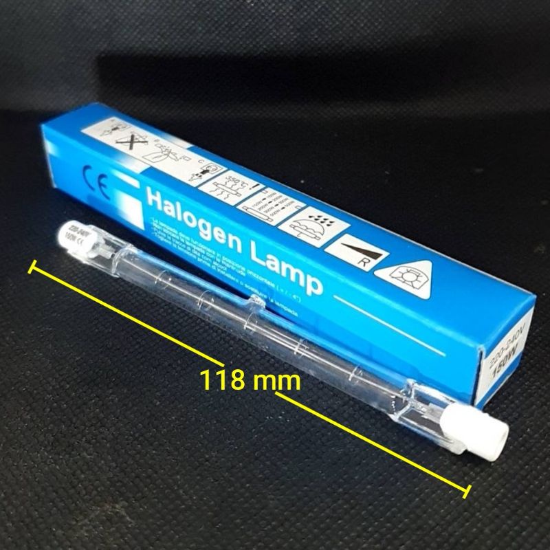 หลอดฮาโลเจนชนิดแท่งR7s 220V ความยาว 118mm 150W,300W,500W | Shopee Thailand