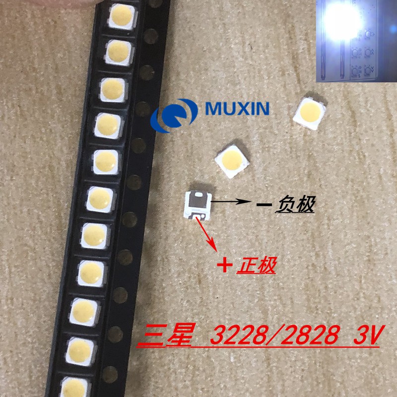 LED Backlight TV SAMSUNG SMD 3228 3V 1.5W สีขาวนวล | Shopee Thailand