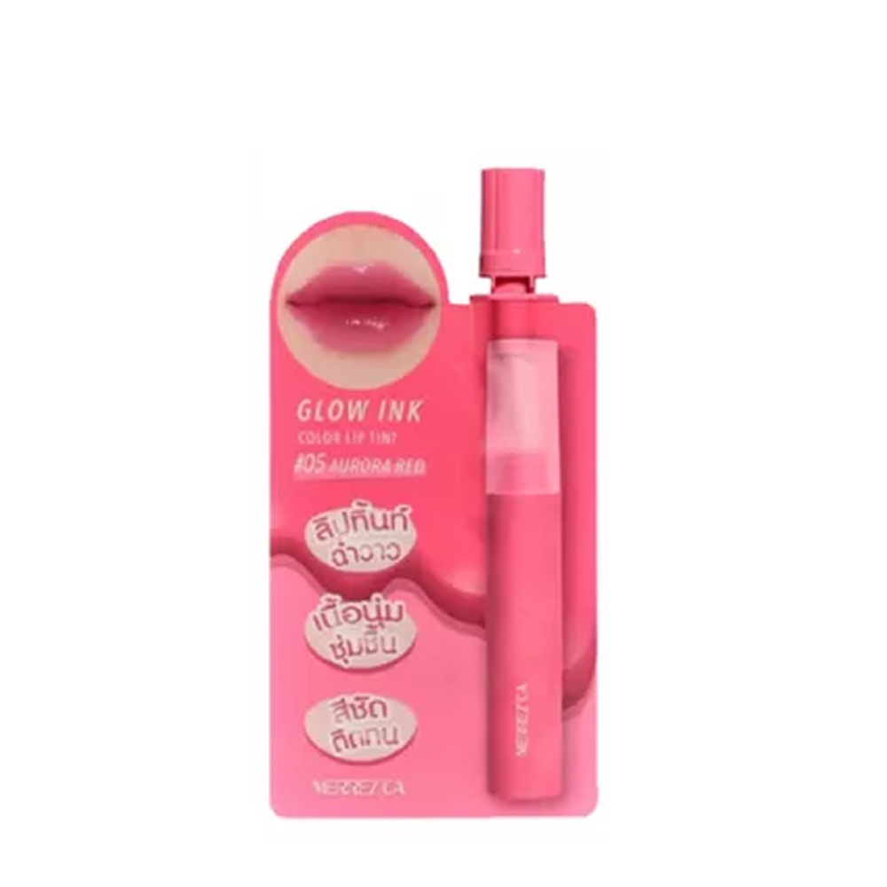 Merrezca Glow Ink Color Lip Tint 2ml ลิปทินท์ที่สามารถใช้ได้ทั้งแก้มและ ...