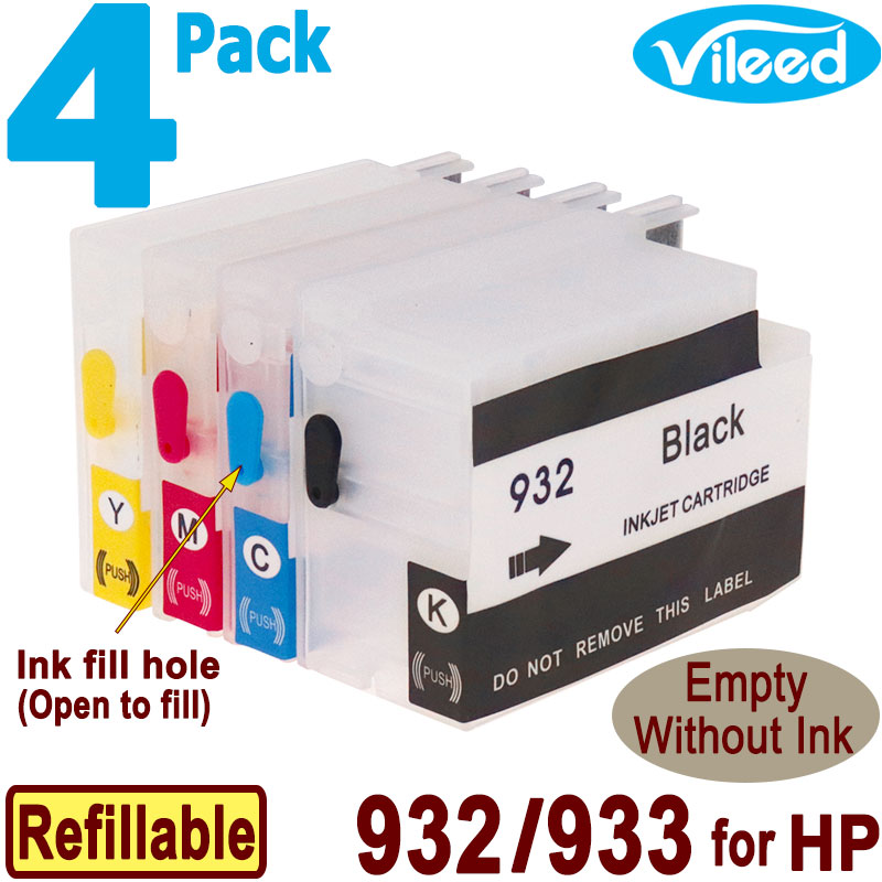 [สต็อกประเทศไทย] HP932XL/933 can fill empty ink cartridges, suitable ...
