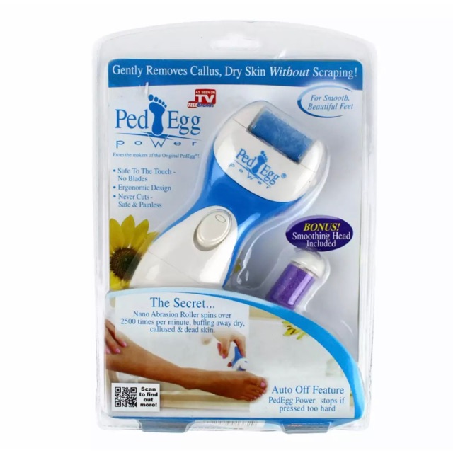 Telecorsaเครื่องขัดส้นเท้า ขัดฝ่าเท้า รุ่น PedEgg-131-J1 | Shopee Thailand