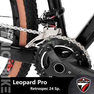 (ลดสูงสุด500.- พิมพ์HP500AUG)จักรยานเสือภูเขา TWITTER รุ่น Leopard Pro ...