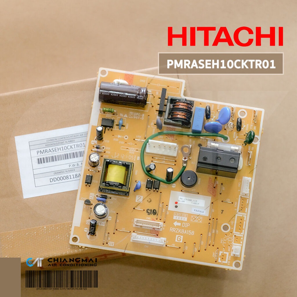 PMRAS-EH10CKT*R01 (ใช้ EH13CKT แทน) แผงวงจรแอร์ Hitachi แผงบอร์ดแอร์ฮิตาชิ บอร์ดคอยล์เย็น รุ่น ...
