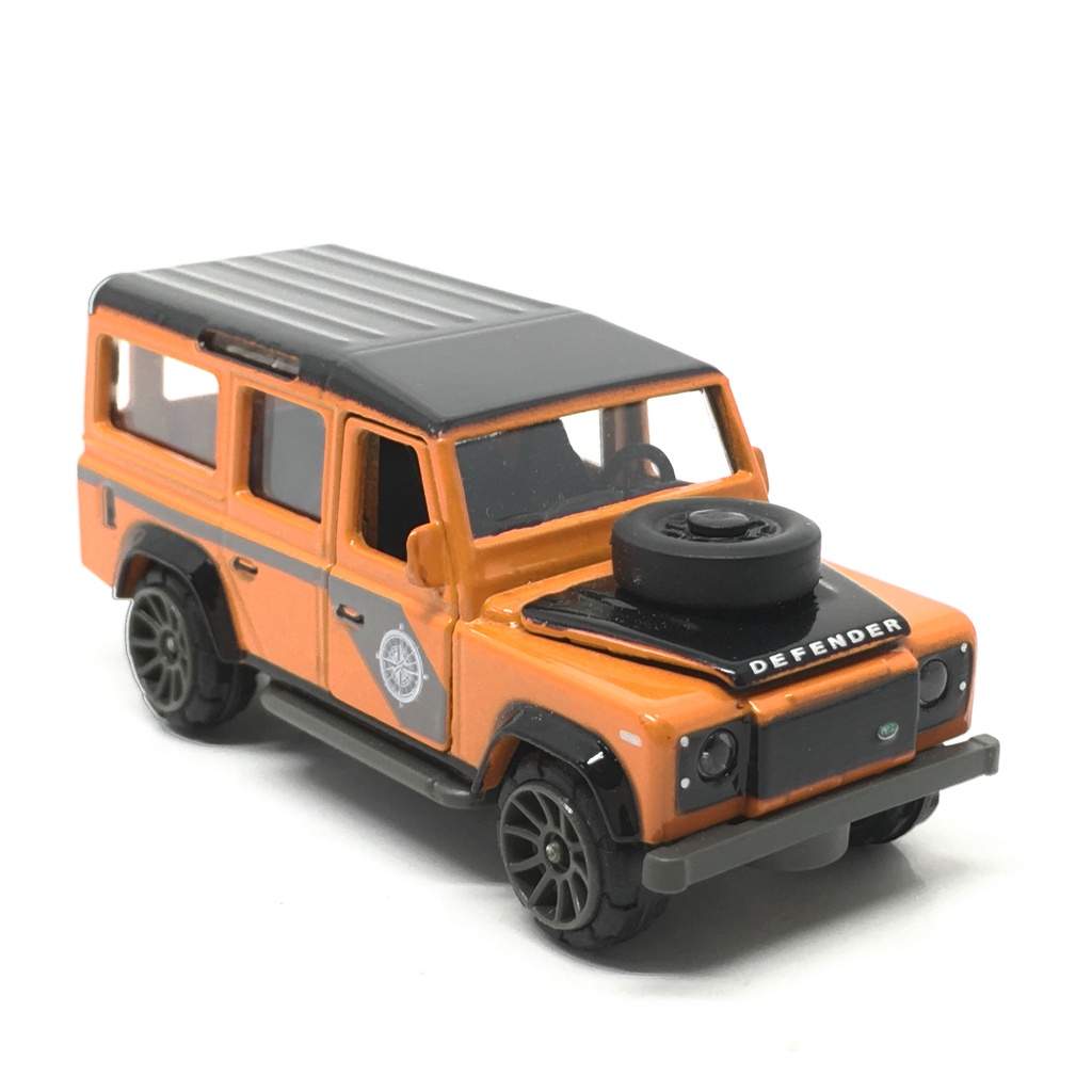 Majorette Land Rover Defender 110 - Orange Color /Wheels RTOF5UG /scale ...