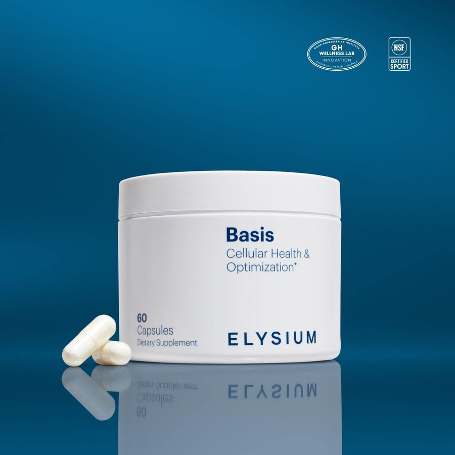 Elysium Health Basis NAD+ Supplement for Cellular Aging 60 Capsules ...