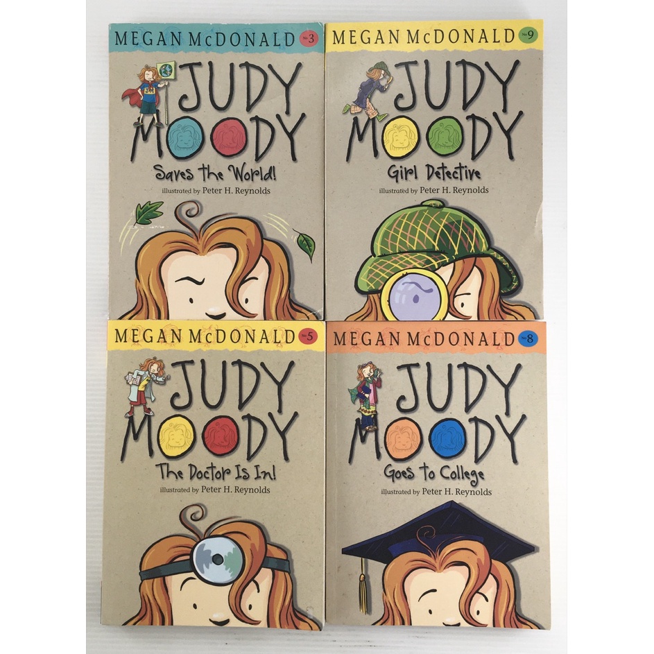 Judy Moody by Megan McDonald หนังสือวรรณกรรมเยาวชนภาษาอังกฤษ (ปกอ่อนมือ ...