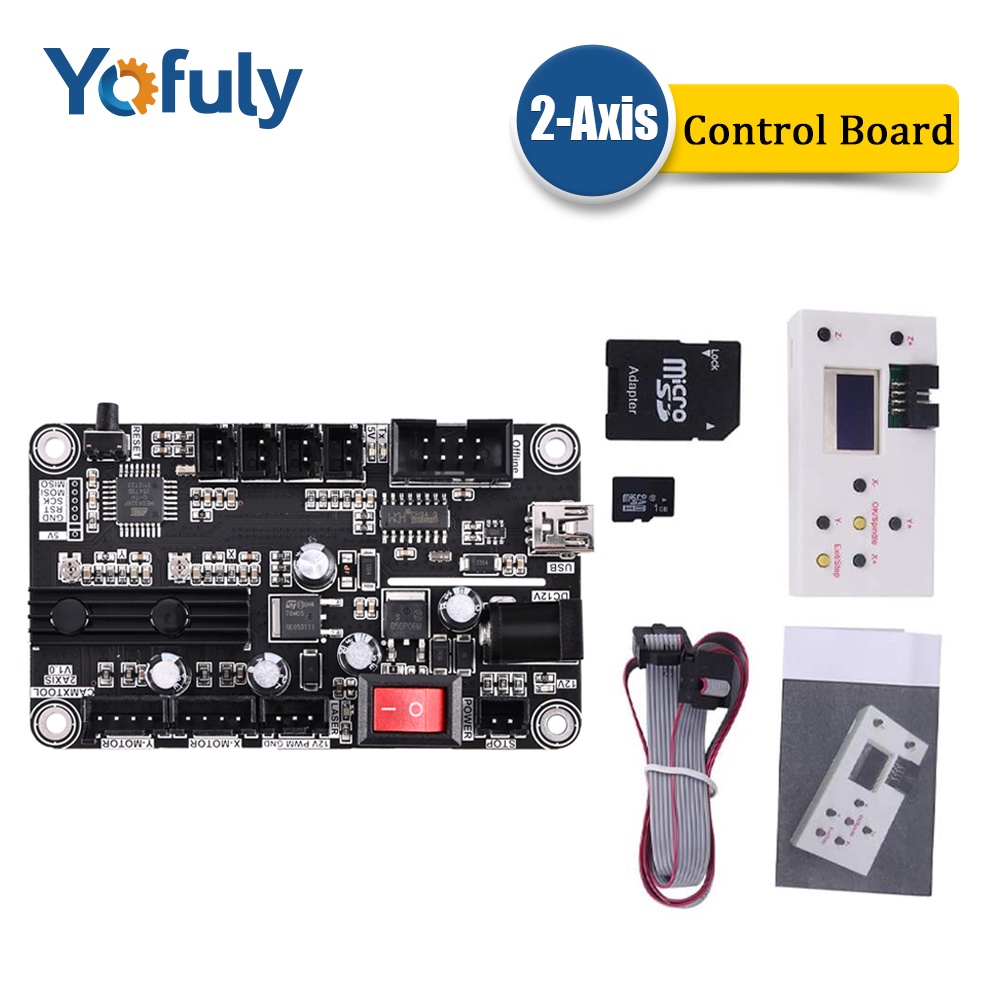 GRBL 2-Axis Control Board USB Port CNC Engraving Machine Control Board ...