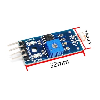 Photoresistor (LDR) Sensor โมดูลตรวจจับ Light Sensitive Photodiode LDR ...