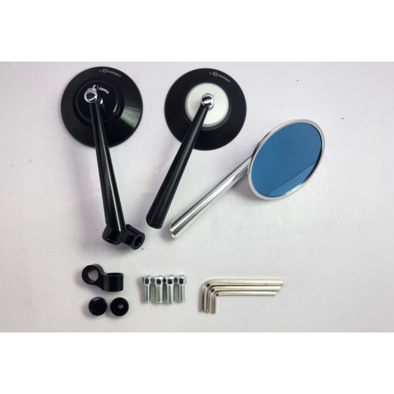 กระจก Rizoma RZM ก้านดำ มีน็อตสำหรับใส่ Vespa | Shopee Thailand