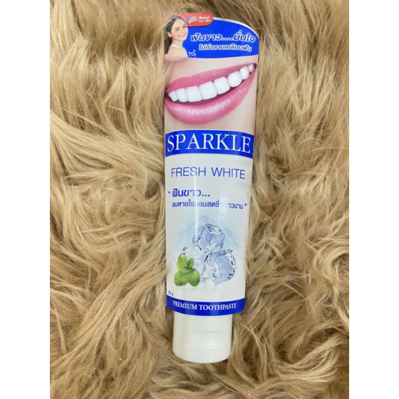 ยาสีฟัน Sparkle fresh white ขนาด120g.1หลอด | Shopee Thailand