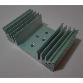 ฮีทซิงค์ เจาะรู TO-3 Heatsink ระบายความร้อน 80x55x25 mm. IC เครื่อง ...
