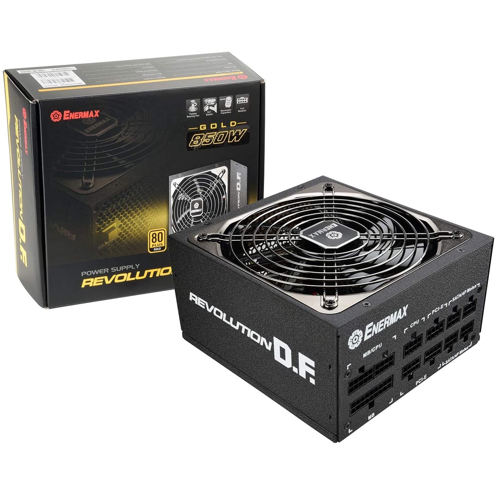 PSU Enermax Revolution DF ERF850EWT 80+ Gold 850W, 750W Full-Modular ...