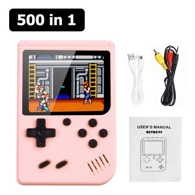 Gameboy Retro 400 in 1 Gaming Mini Portable SUPREME Red Series เกม ...