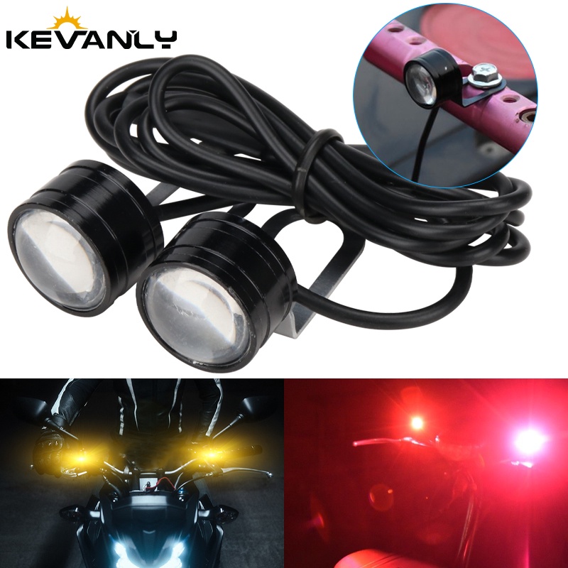 12V 5W Eagle Eye LED กระพริบไฟสำรองย้อนกลับ ไฟวิ่งกลางวันDRL สัญญาณ ...