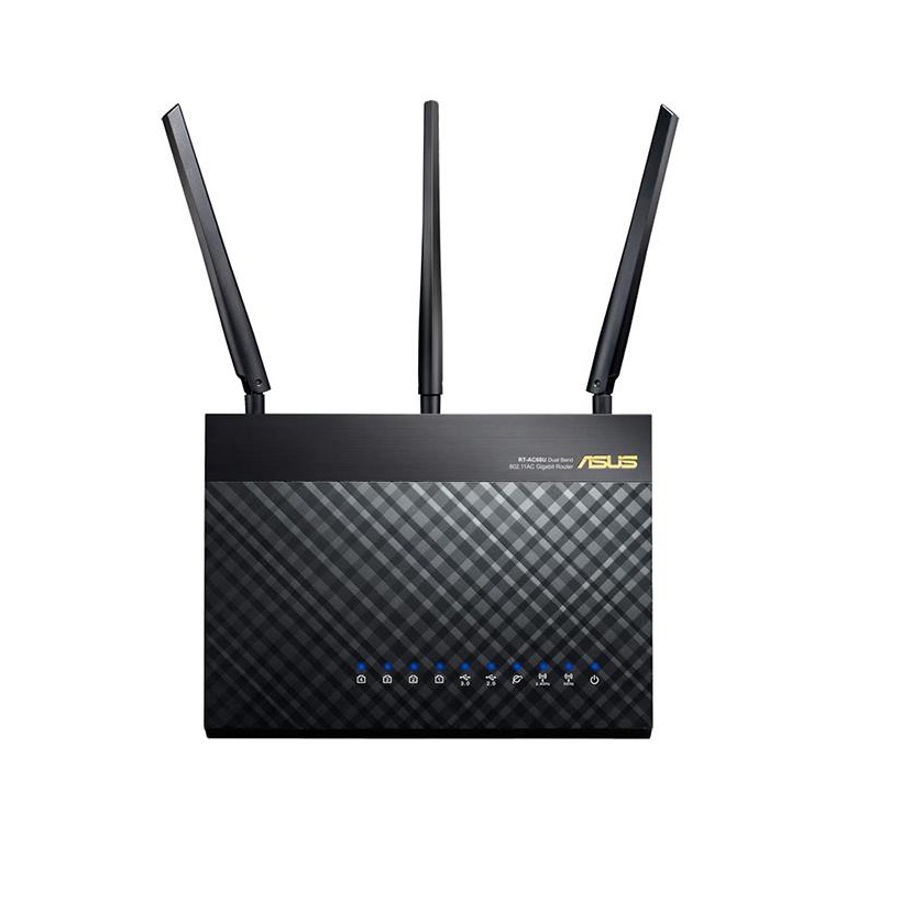 WIRELESS LAN ASUS ,RT-AC68U V3 , DUAL-BAND WIRELESS-AC1900 | Shopee ...