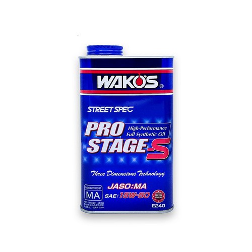 Wakos PRO STAGE-S STREET SPEC SAE 15W-50 1L | Shopee Thailand