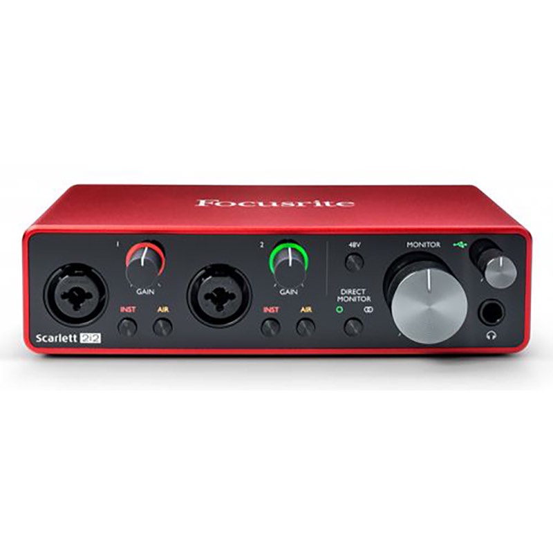 [ใส่โค้ดลด 1000บ.] Focusrite Scarlett Gen 4 / Gen 3 ทุกรุ่น Solo 2i2 4i4 8i6 18i8 18i20 Studio ...