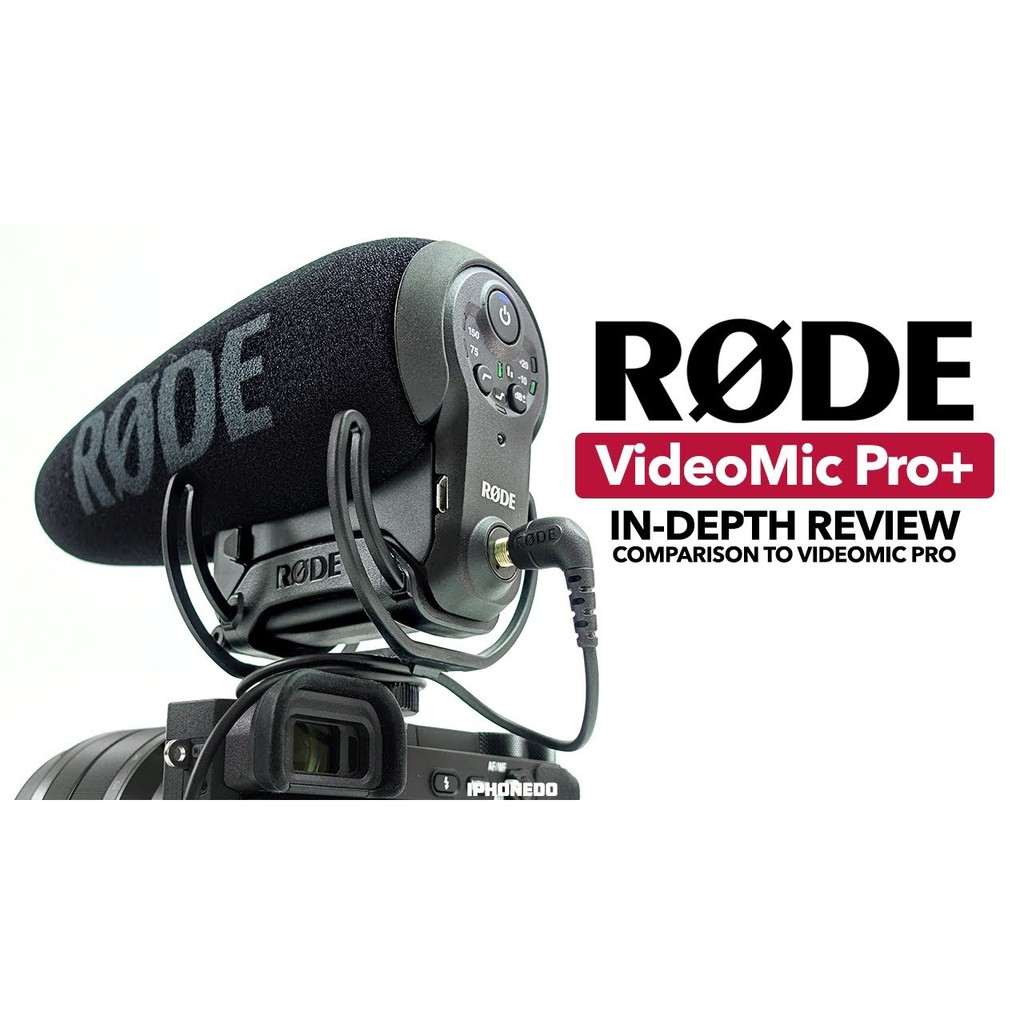 Rode Video Mic Pro Plus - รับประกันศูนย์ 10 ปี | Shopee Thailand