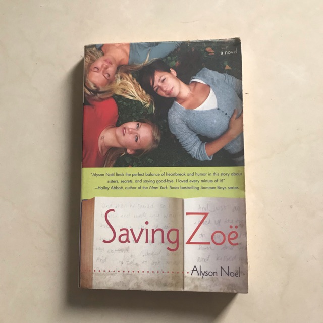 [Used] ขายหนังสือ นิยายภาษาอังกฤษ Saving Zoe by Alison Noel | Shopee Thailand