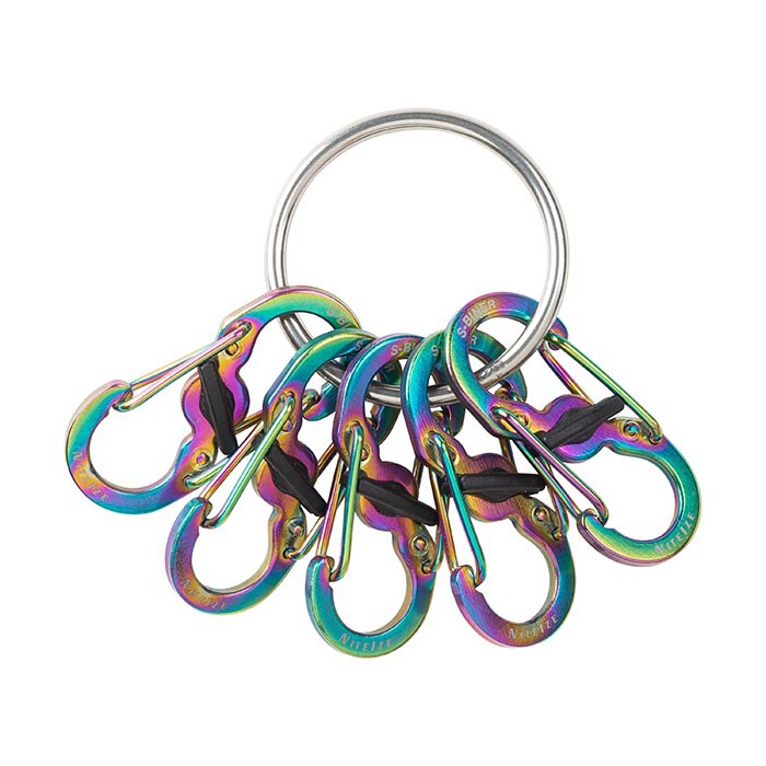 Nite ize Key Ring Locker S-Biner Spectrum | Shopee Thailand