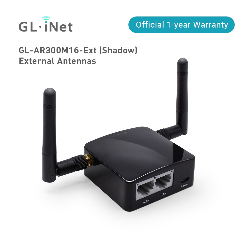 Gl.inet Gl-AR300M16 Portable Mini Travel Wireless Pocket Router - เราเต ...
