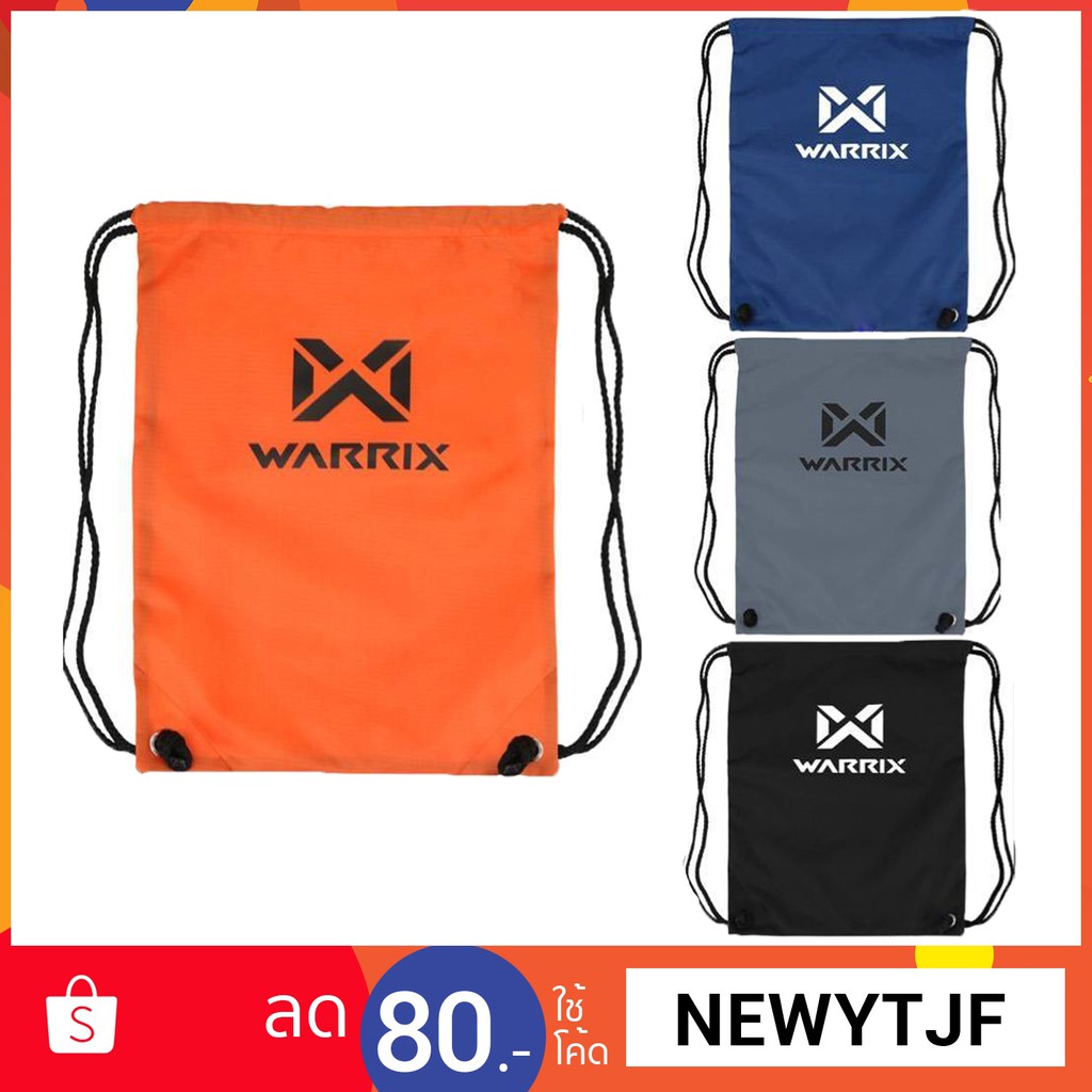 WARRIX กระเป๋าหูรูดสะพายหลัง | Shopee Thailand