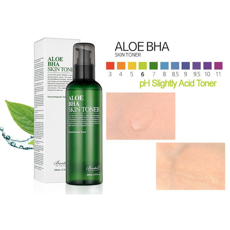 BENTON Aloe BHA Skin Toner 200ml | Shopee Thailand
