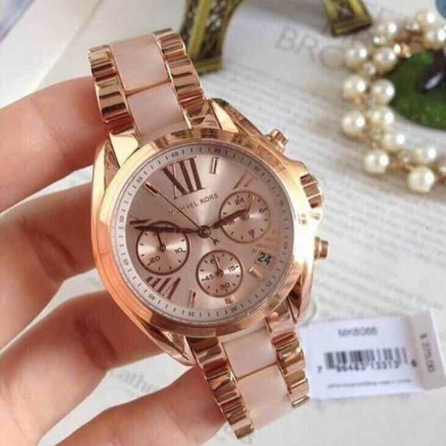 นาฬิกา MK6326 Ladies Michael Kors Chronograph Watch | Shopee Thailand