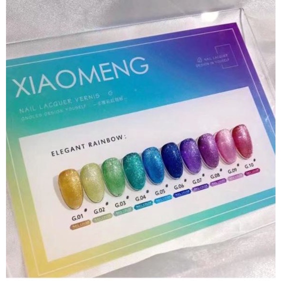 สีเซ็ต XIAOMENG รุ่น 10 สี ฮิตล่าสุด ปี 2021 | Shopee Thailand