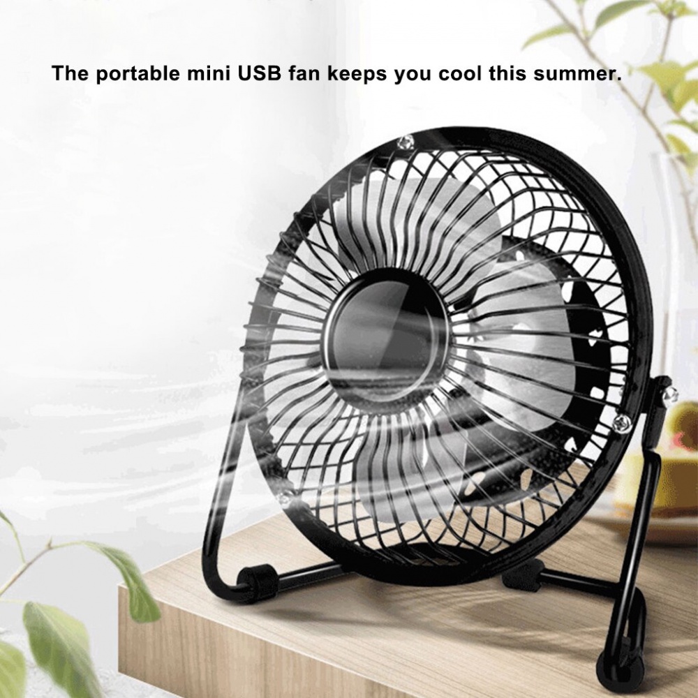 พัดลมUSB ตั้งโต๊ะ พัดลม พัดลมเงียบพกพา Fan, 4 inch mini fan, USB fan ...
