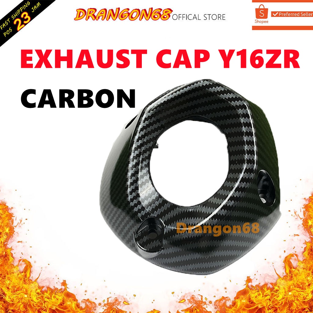 ฝาครอบท่อไอเสีย Y16ZR Y16 Y16Z สําหรับ YAMAHA | Shopee Thailand