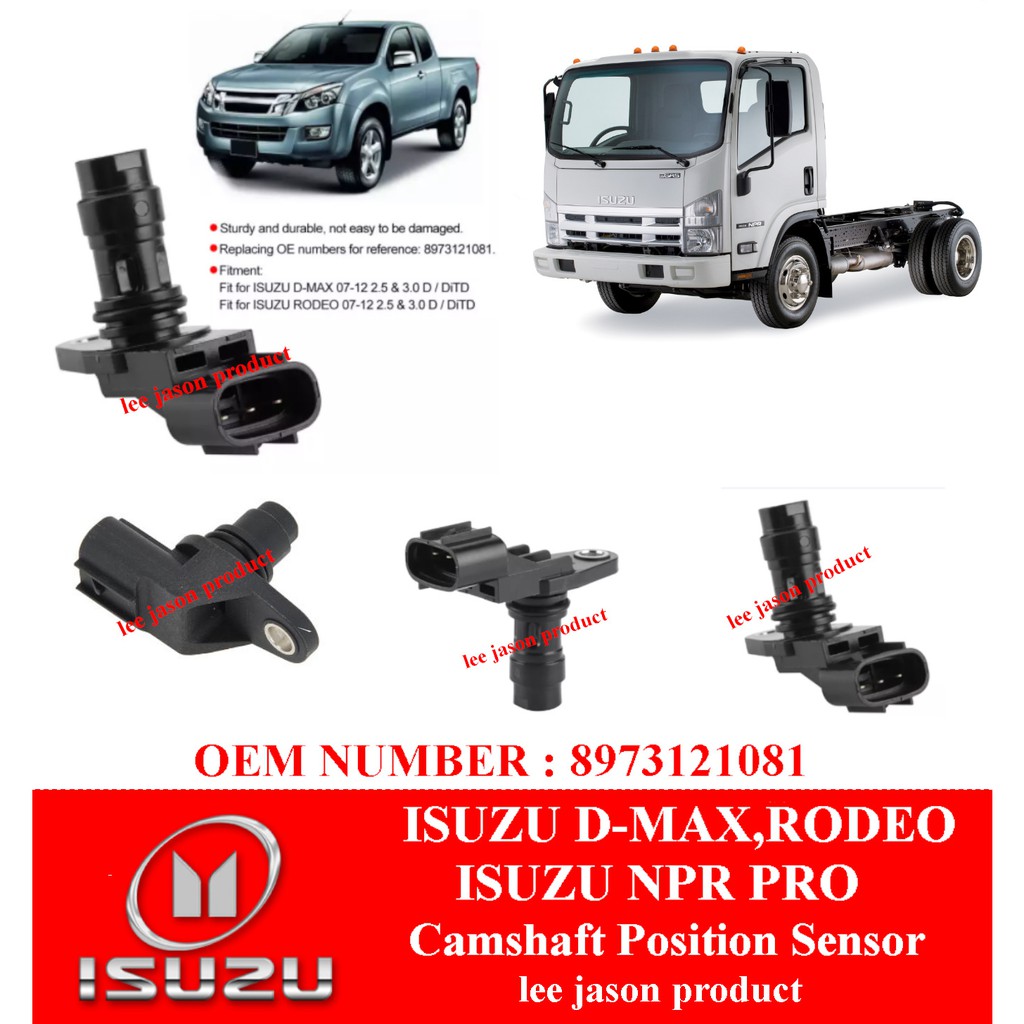 Denso JAPAN ISUZU D-Max TFR 4JH1 4JJ1 ISUZU NPR PRO Camshaft เซ็นเซอร์ ...