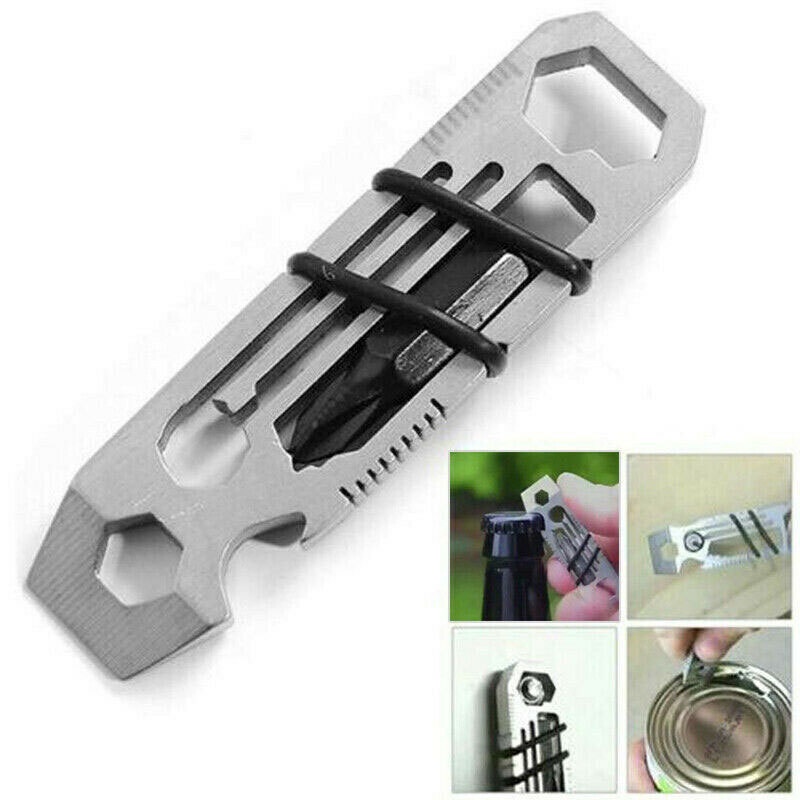 Kunni EDC Gadget Multi-function Keychain Outdoor Equipment Bottle ...