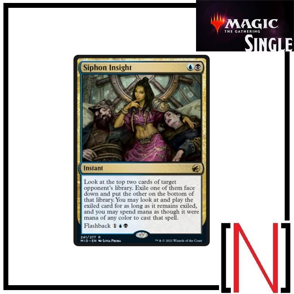 [MTG][Single][MID] Siphon Insight ระดับ Rare [ภาษาอังกฤษ] | Shopee Thailand