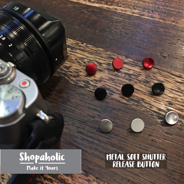 ปุ่มชัตเตอร์ (Metal Soft Release Shutter Button) | Shopee Thailand