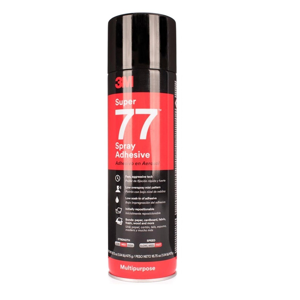 3M 77 Super Spray Adhesive กาวสเปรย์ 77 ขนาดบรรจุ 13.2 oz. / 325 g ...