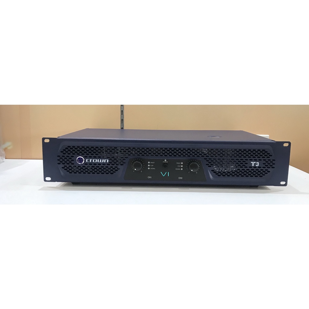 Crown T3 เครื่องขยายเสียง Power Amplifier กำลังวัตต์ 450วัตต์ x 2ชาแนล ...