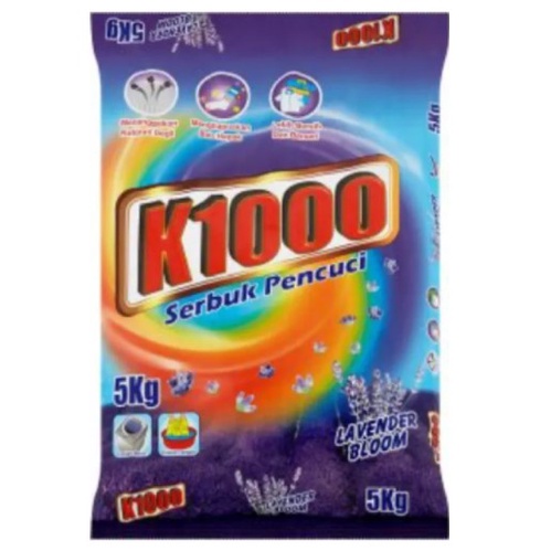 ผงซักฟอก K1000 ขนาด 5 KG มี 3 กลิ่น | Shopee Thailand
