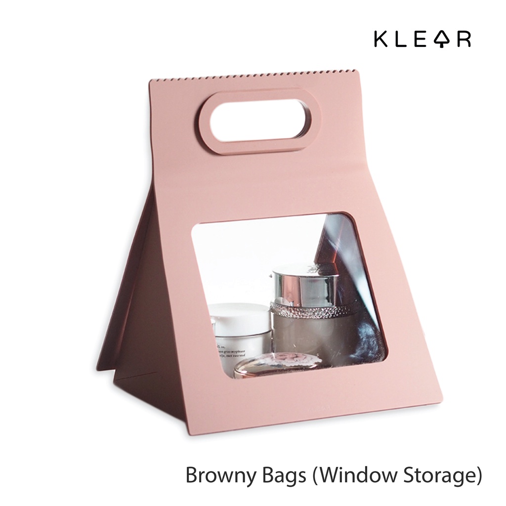 KlearObject Browny Bags (Window Storage) กระเป๋าใส่ของ อะคริลิค ใส่ของได้ | Shopee Thailand