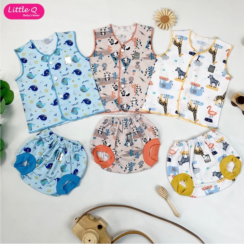 เสื้อผ้าเด็ก Little Q Motif (0-3 เดือน) | Shopee Thailand