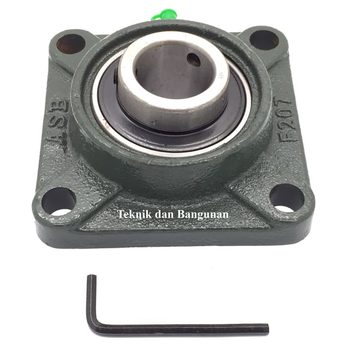 หน่วยแบริ่งหน้าแปลน 20 มม. (4 สลักเกลียว) UCF 204 | Shopee Thailand