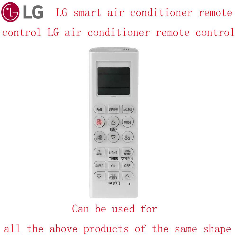 Universal remote control for all LG air conditioners. | Shopee Thailand